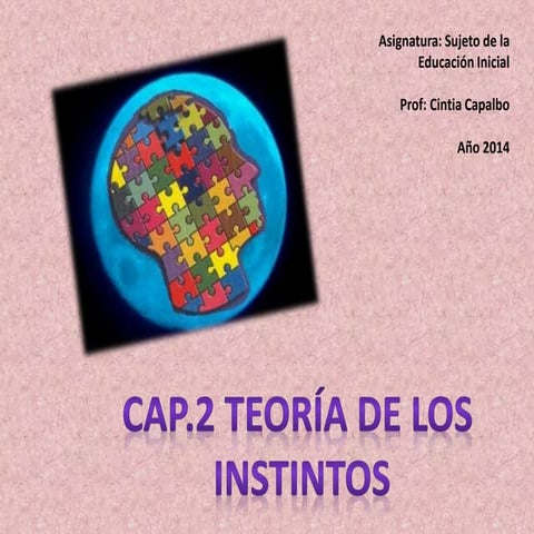 Freud- Teoría de los instintos | PPTX
