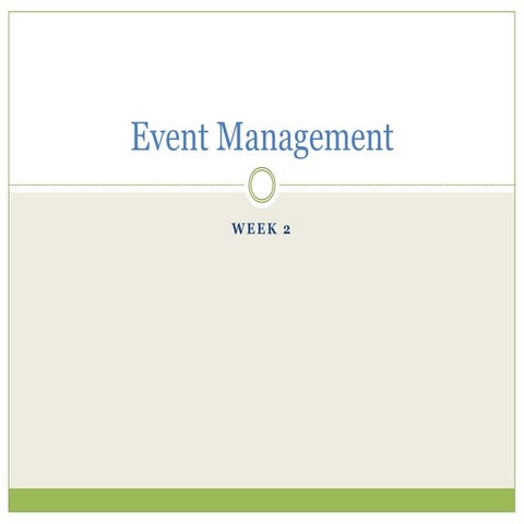 2. event management | PPTX