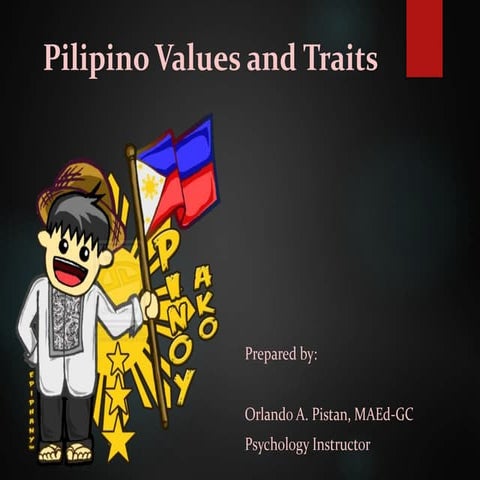 Filipino Values and Traits | PPTX