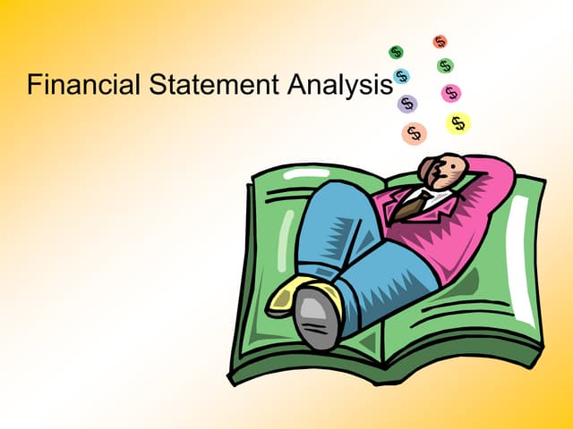 Financial statement analysis | PPT