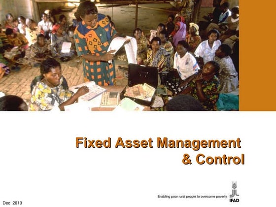 Fixed asset management | PPTX