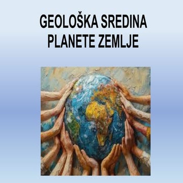 Postanak i unutrasnja gradja zemlje | PPT