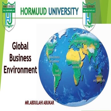 2 global business environment | PPTX