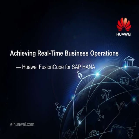 Huawei FusionCube for SAP HANA | PPTX
