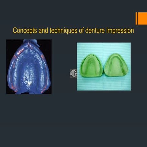 Border Moulding prosthodontics ppt | PPTX