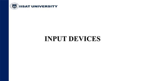 Input devices | PPT