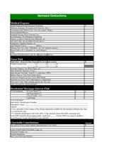 4. self employed worksheet | PDF