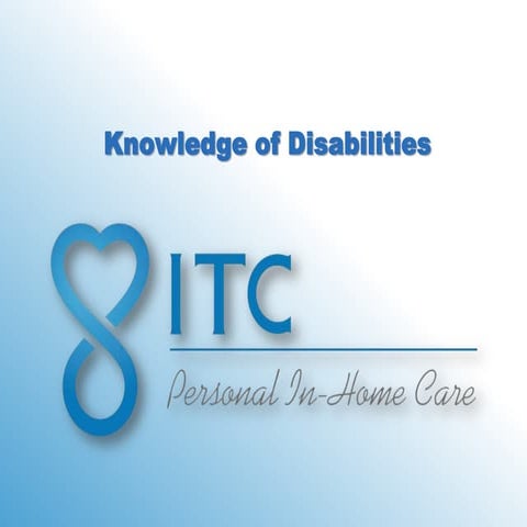 2.knowledge of developmental disabilities | PPTX