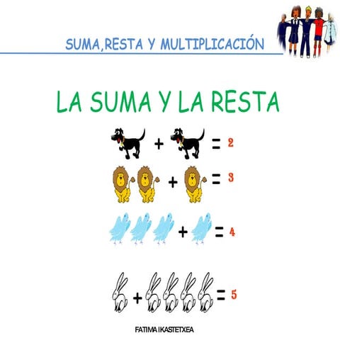 2-. la suma y la resta | PPT