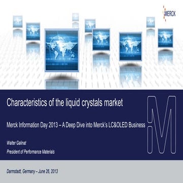 Characteristics of the liquid crystals market (A Deep Dive into Merck's ...
