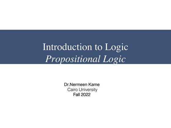 Contraposition (LOGIC) | PPTX