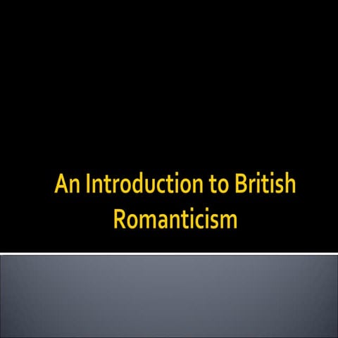 Romanticism | PPT