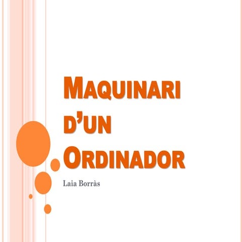 Maquinari d'un ordinador | PPTX