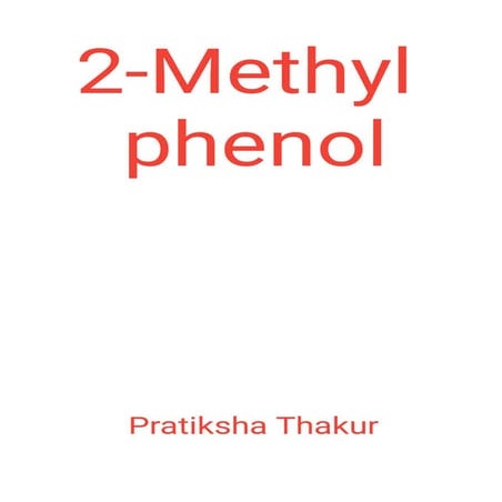 2-Methyl phenol | PDF