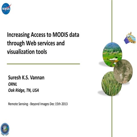 Increasing Access to MODIS data through Web services and visualization ...