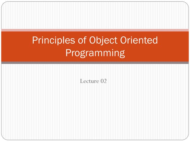 OOP - basics.pdf OOP - basics.pdf