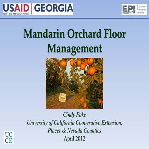 2 orchard floor management | PPTX