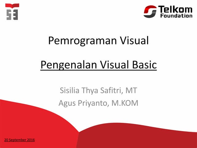 Pemrograman Visual -Pengenalan-Visual-Basic.pdf Pemrograman Visual -Pengenalan-Visual-Basic.pdf