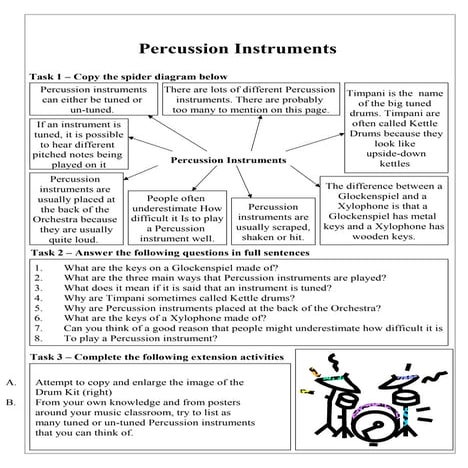 2 percussion-exercise | PPT | Music | Entertainment