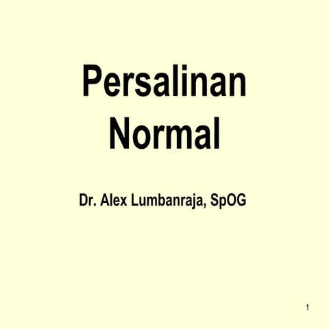 2 persalinan-normal | PPT