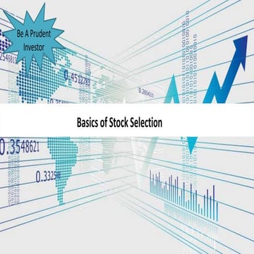 2 - Presentation on Basics of Stock Selection.pptx