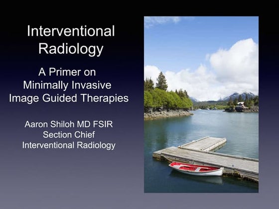Common Procedures in Interventional Radiology | PPTX