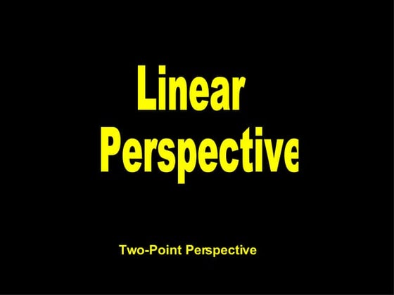 Basic 2 Point Perspective | PPT