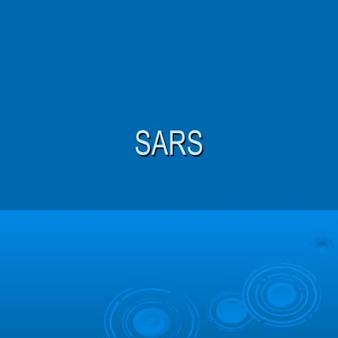 penyakit sars | PPT