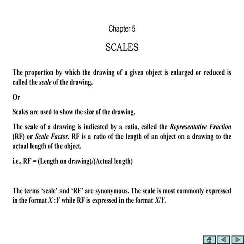 The diagonal scale and its formation method | PPT