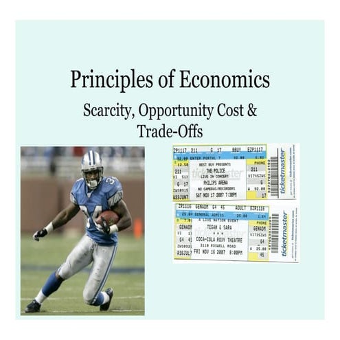2 Scarcity, Opportunity Cost, Trade Offs, & Ppc | PDF