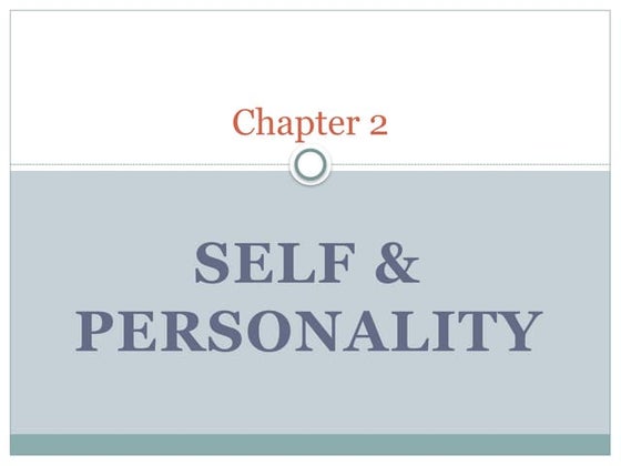 Personality | PDF