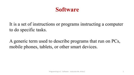 5. computer software | PPTX