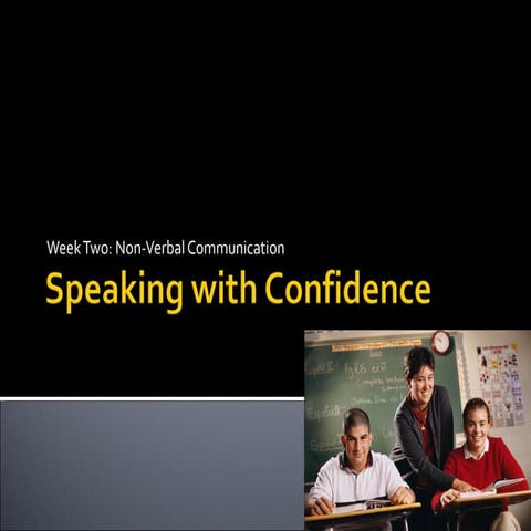 2 speaking with confidence | PPT