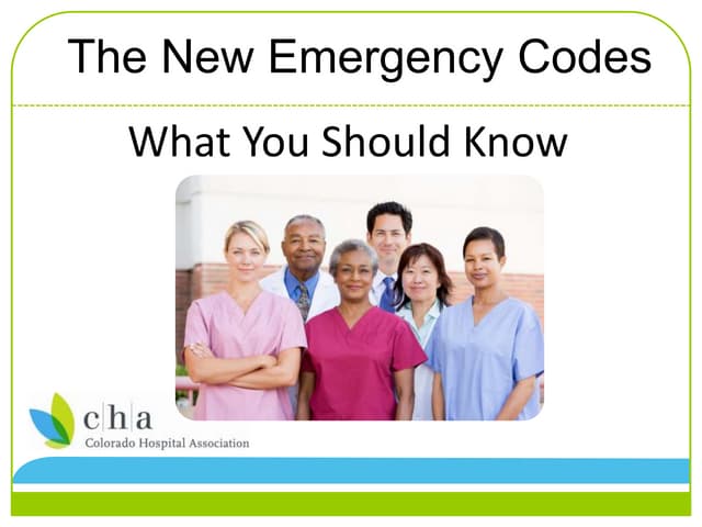 Hospital Emergency codes | PPTX