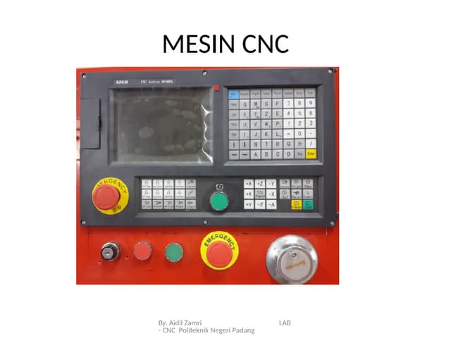 Modul Praktikum Pada Mesin CNC TU 2A 2020 | PDF