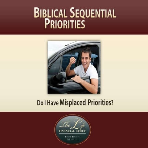 Misplaced or Wrong Priorities | PPTX