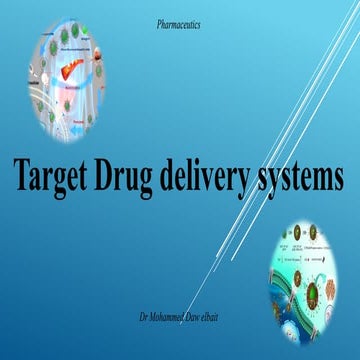 2-Target drug delivery and drug target.pptx