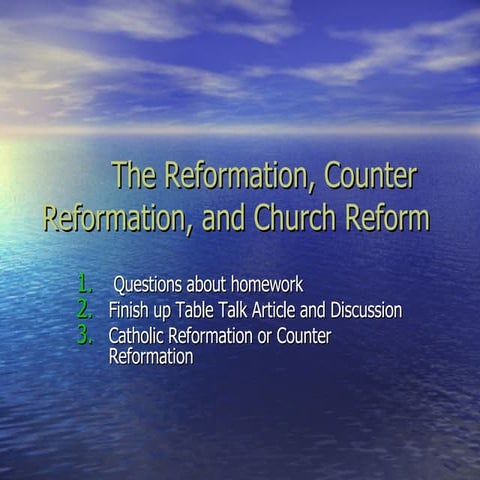 Reformation Its Impact and Counter Reformation Slides.pptx