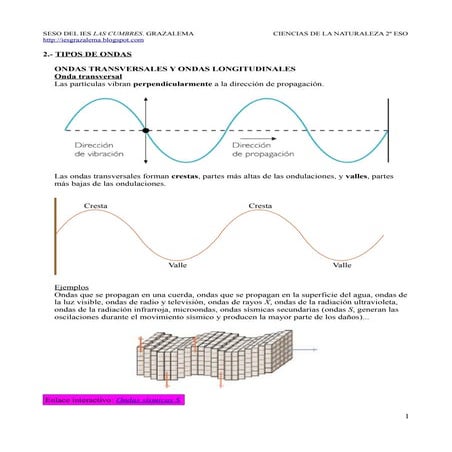 2.- Tipos de ondas | ODT