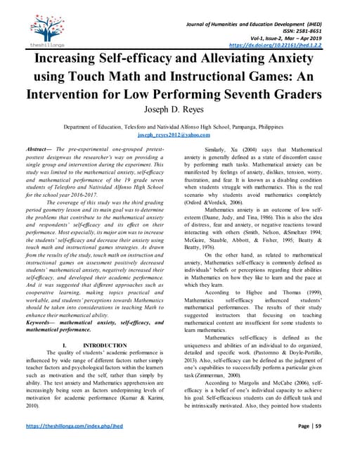 Accomplishment report math | DOCX