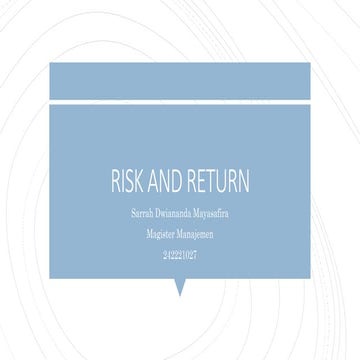 P-13 Risk dan return.pptx