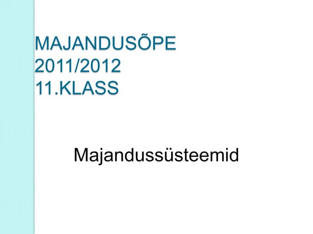 3. tund nõudlus | ODP