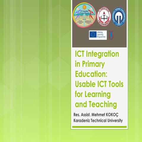 Usable ICT Tools for Learning and Teaching | PPT