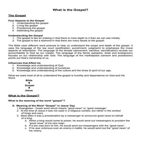 The Formation of the Gospels | PPTX