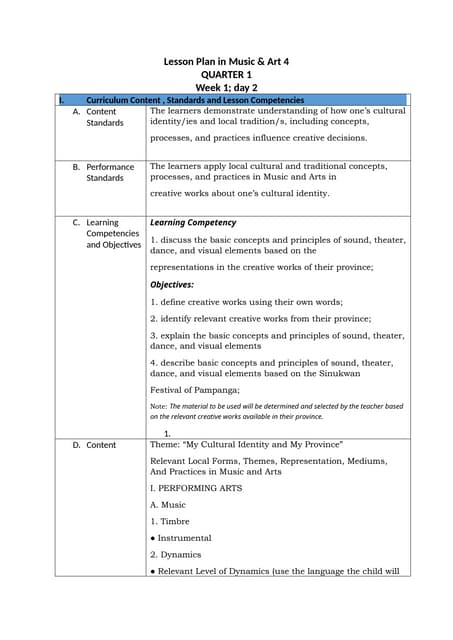 Dll 4th quarter ARTS | PPT