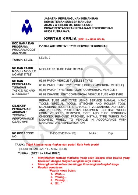 Surat smk tamparuli | DOCX