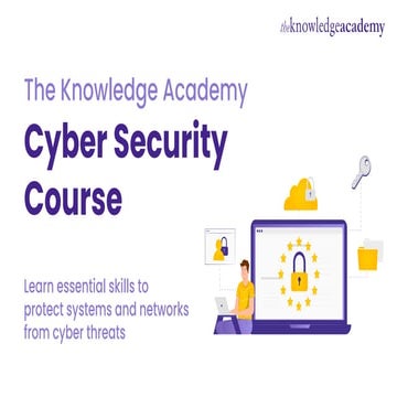 Join The Knowledge Academy’s Cyber Security Course today and boost your ...
