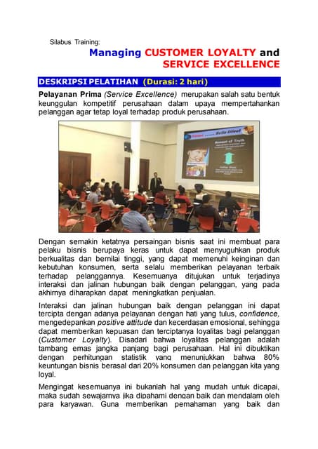 Pelayanan Prima Terhadap Pelanggan PPT | PPTX