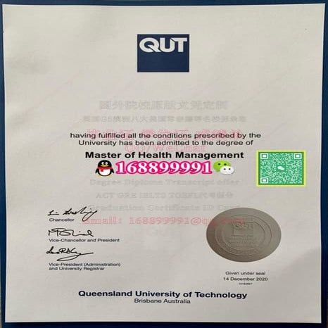 Queensland University of Technology degree offer diploma Transcript | PDF