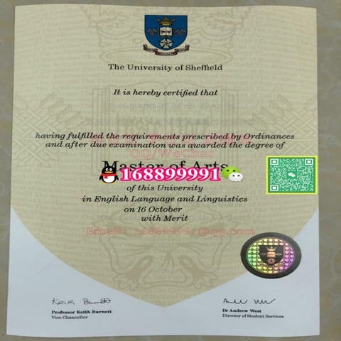 The University of Sheffield degree offer diploma Transcript | PDF